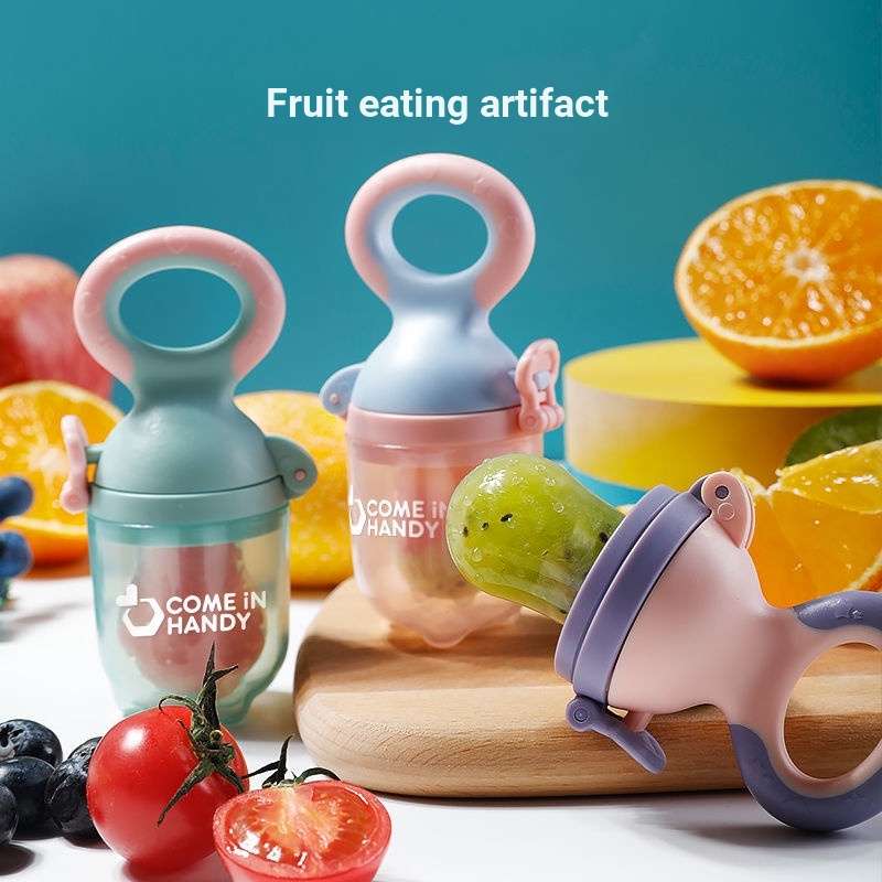 Bite Bag Complementary Food Device Baby Fruit Vegetable Eat Fruit Baby ...