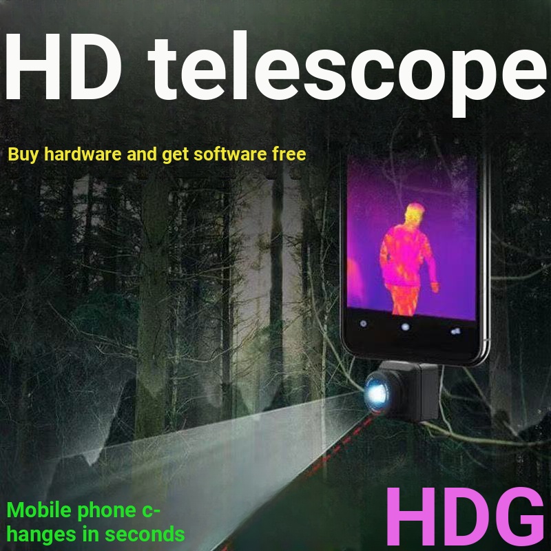 Mobile Phone HD Thermal Imaging Night Vision Device] Night Thermal ...