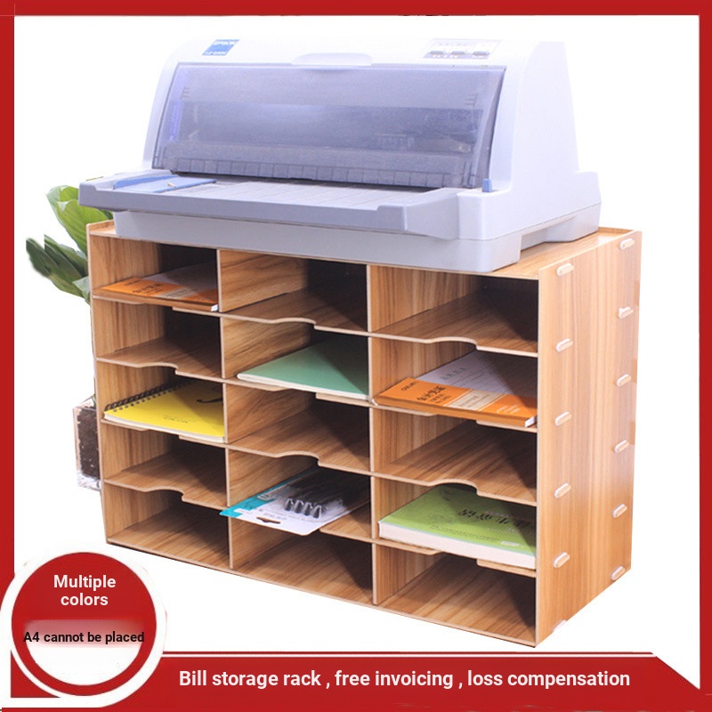 A5 File Rack Document Classification Bank Desktop Storage Box Office ...