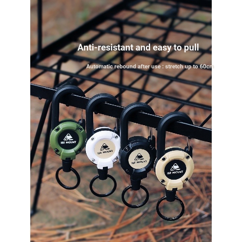 Outdoor Tactical Easy Pull Buckle Retractable Buckle Steel Wire Rope ...