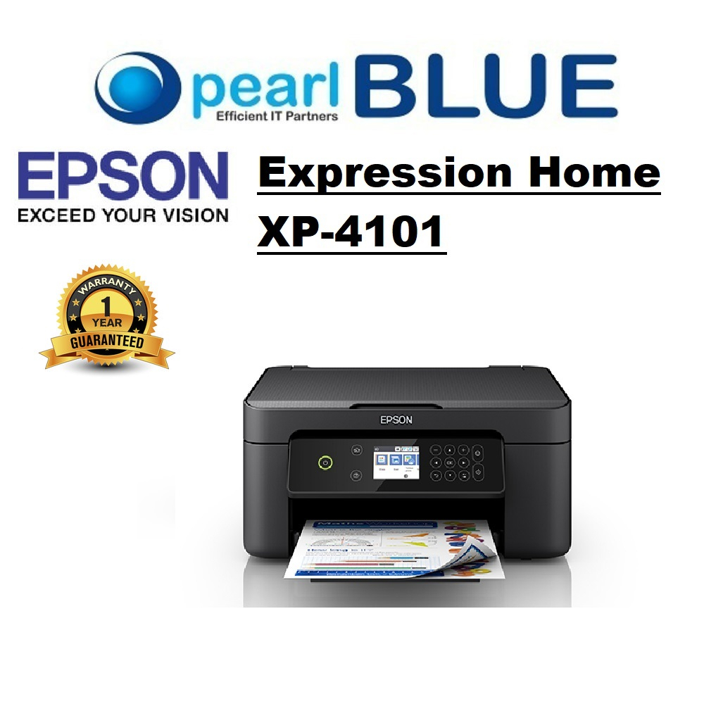 Epson Expression Home XP-4101 Inkjet All-in-One Printer | Wireless ...