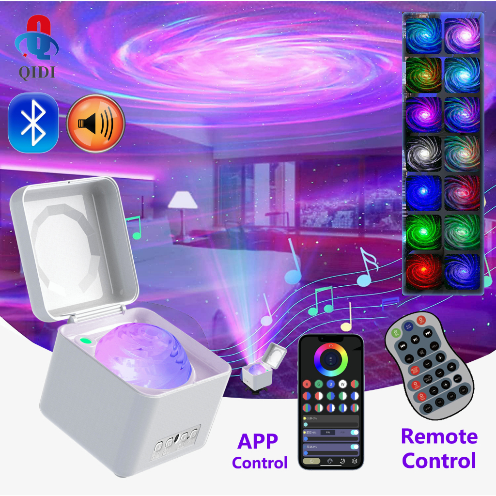 Starry Projector Light Galaxy Light Projector Aurora Star Lights Night ...
