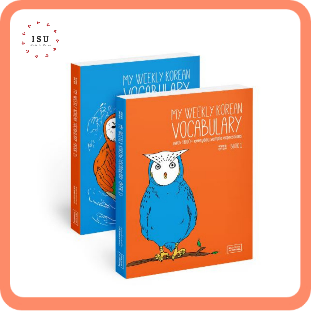 My Weekly Korean Vocabulary Book 1 + Book 2 by Talk To Me In Korean ...