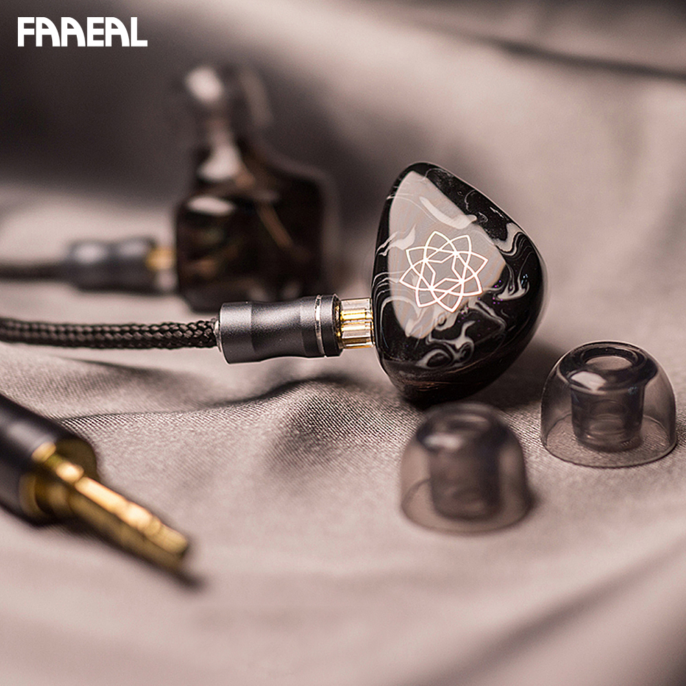 FAAEAL SeeAudio Bravery In-Ear Headset 4BA Earphone Noise Cancelling ...