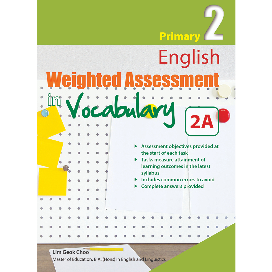Primary 2 English Weighted Assessments in Vocabulary 2A | Latest MOE ...