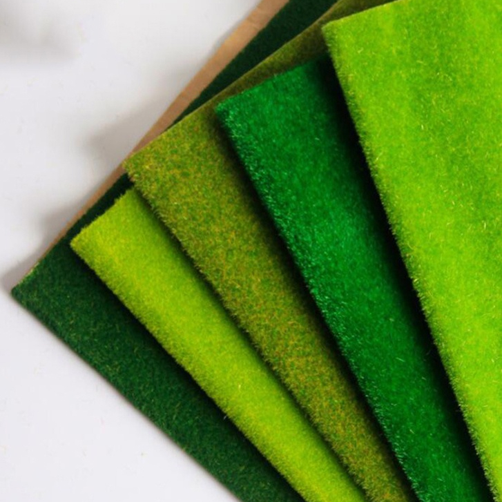 250mm*250mm Landscape Grass Mat DIY Grass landscape Green Architectural ...