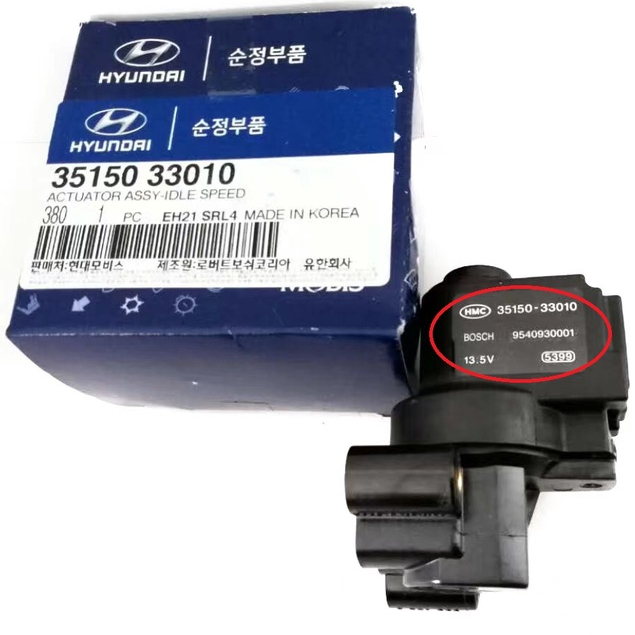 Idle Air Control Valve IAC Valve 35150-33010 IDLING VALVE Hyundai ...