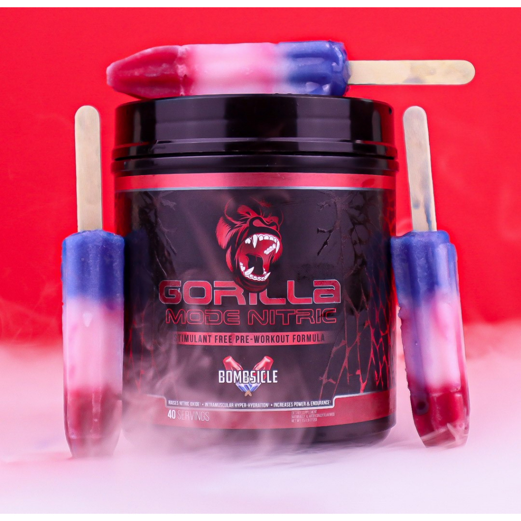 Gorilla Mode Nitric Pre Workout | Zero Stimulant | No Caffeine | Non ...