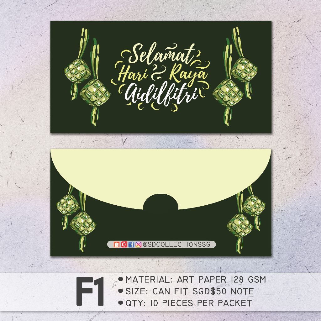 Sampul Duit Raya Money Packet 2023 - F1 | Shopee Malaysia