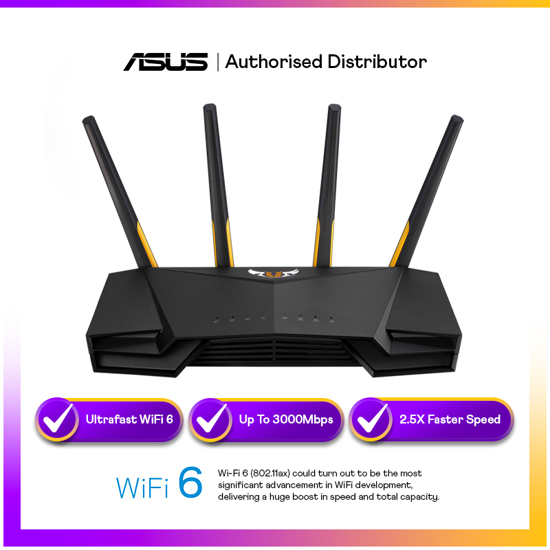 ASUS TUF Gaming AX3000 WiFi 6 Router | Shopee Malaysia