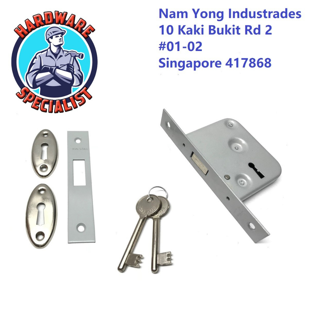 Hardware Specialist Metal Gate Hook Lock (Old Type Metal Gate Lock ...