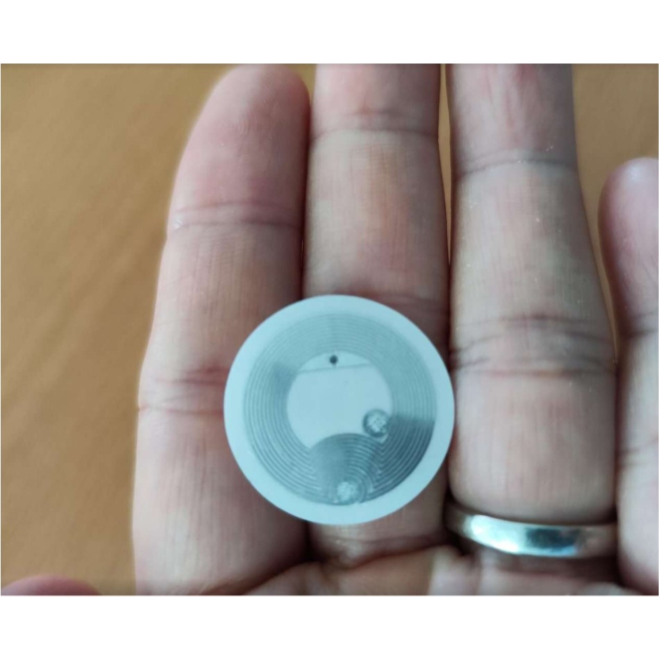 RFID Electronic Label Chip Induction NFC Sticker | Shopee Malaysia