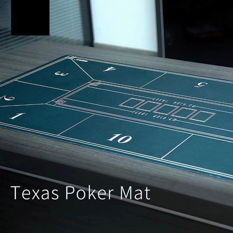 Texas Poker Mat Rubber Mat 德州扑克桌垫 橡胶桌布 Texas Poker Mat Non-Slip Rubber ...