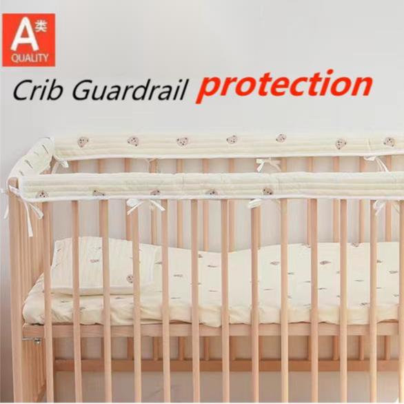 Cotton Crib Bumper Baby cot guardrail protection Infant Bed Safety ...