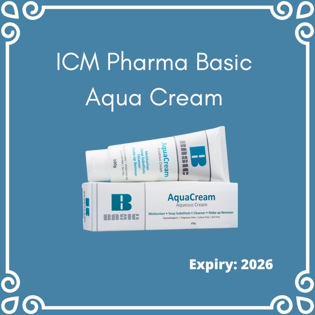 ICM Pharma Basic Aqua Cream 100g - Expiry: Jun 2029 | Shopee Malaysia