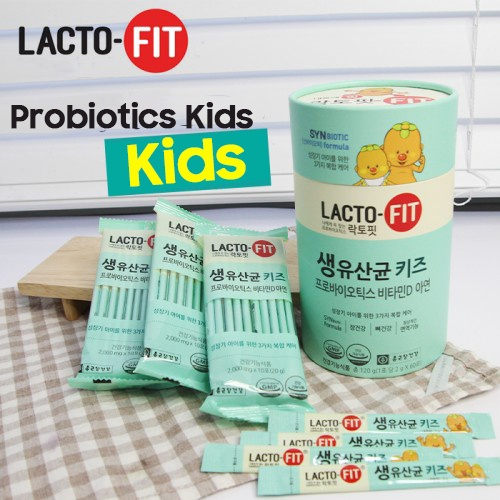 LACTO-FIT Probiotics Kids 2gx10 20 30 40 50 60 Sachet / Lactofit Kids ...
