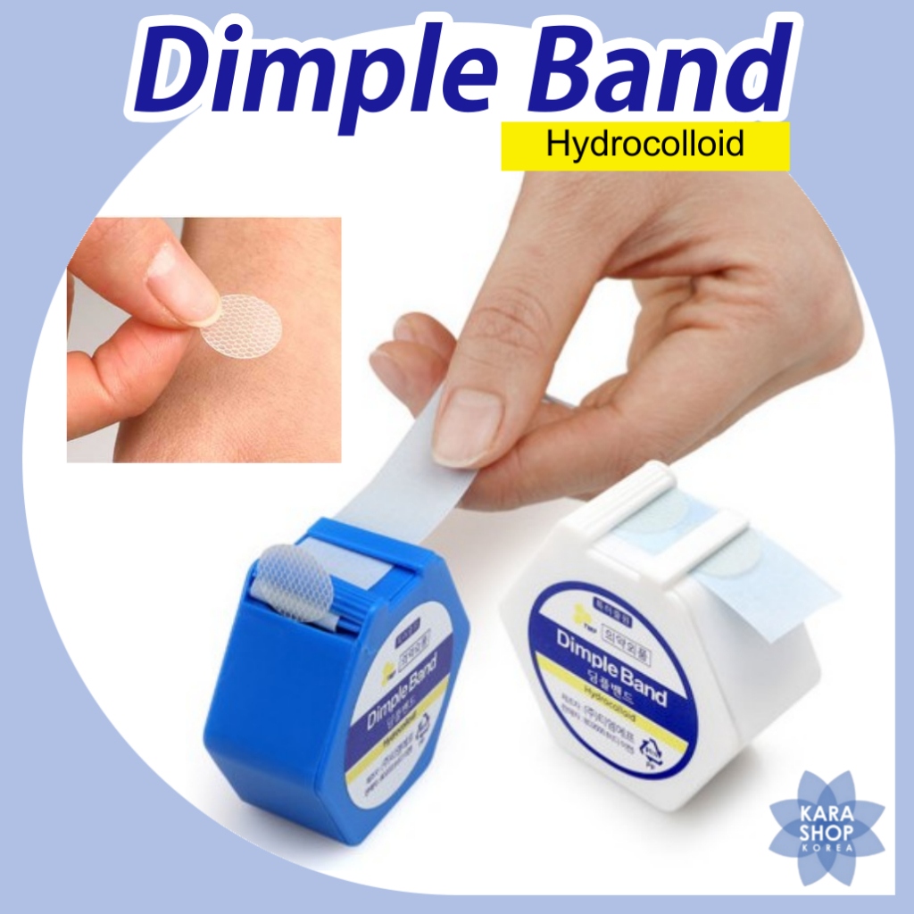 Hydrocolloid Circular Dimple Band Wound Waterproof Band Acne patch ...