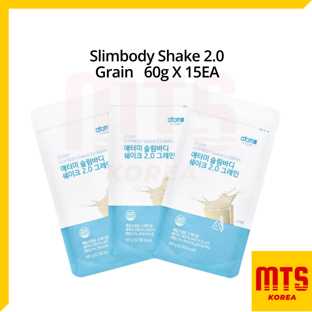 Atomy Slim Body Shake 2.0 Nutritional Balance Drink Slim Body Shake (65 g x 15 packs) | Shopee ...