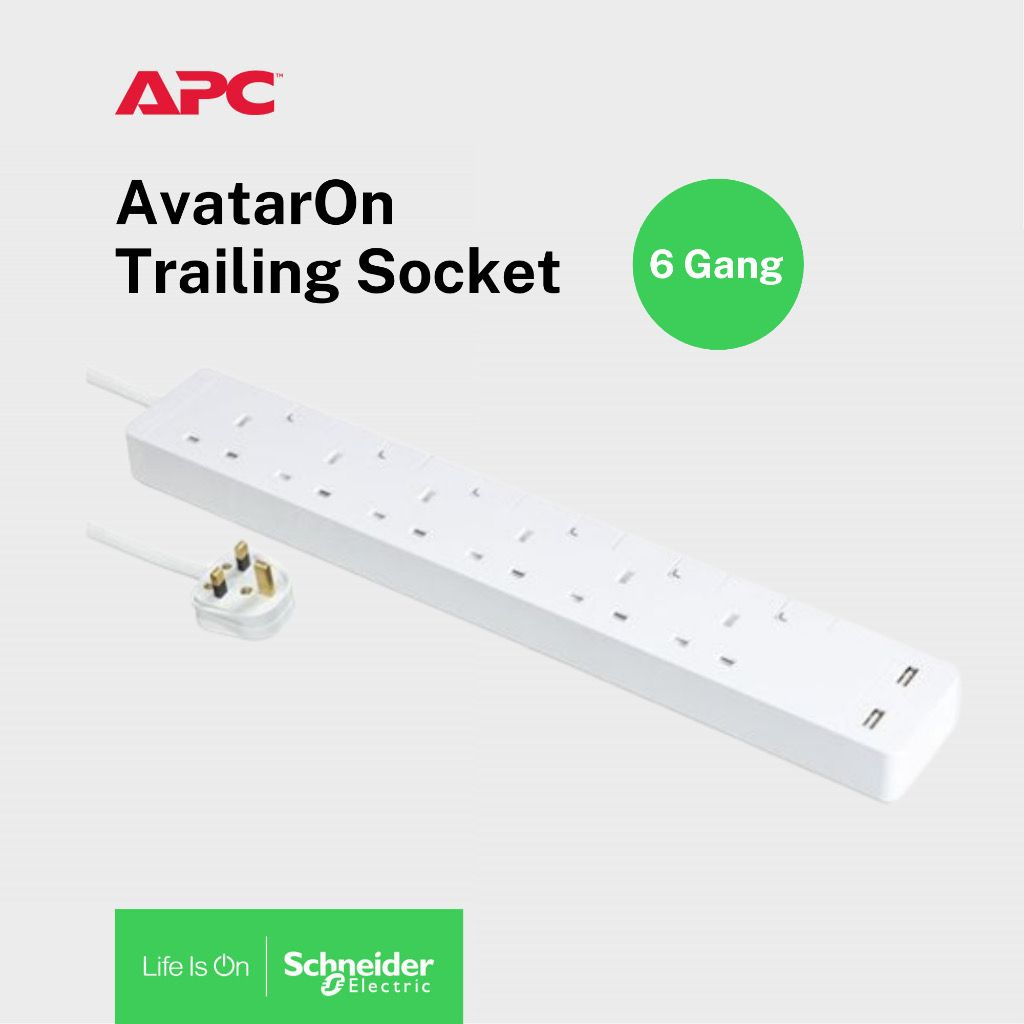 Safety Mark Schneider Electric- Avatar on Trailing Socket with ...