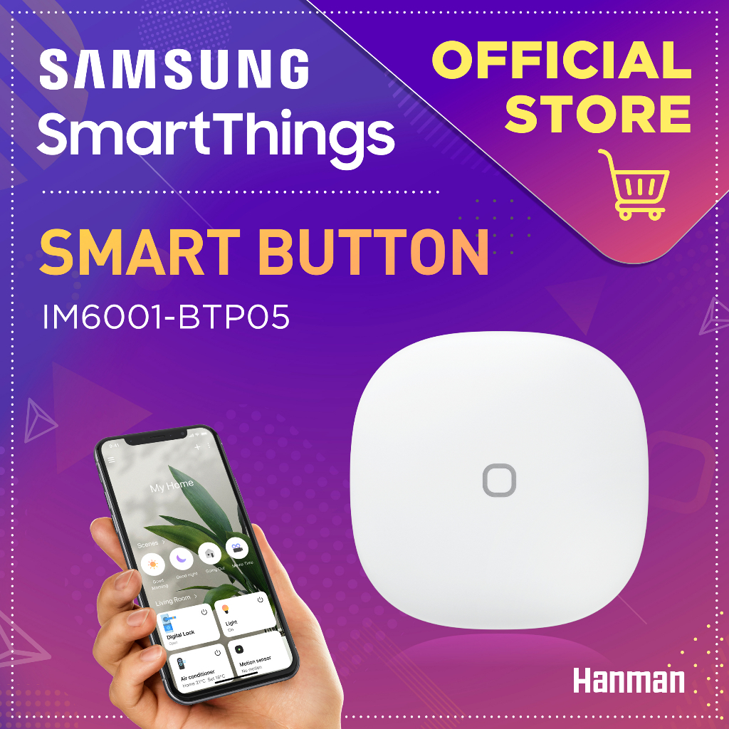 SAMSUNG SMARTTHINGS BUTTON (1 YEAR WARRANTY + LIFETIME TECHNICAL ...
