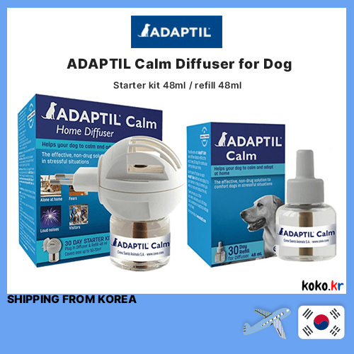 ADAPTIL Calm Diffuser for Dog 30 Day Starter kit 48ml / refill 48ml ...