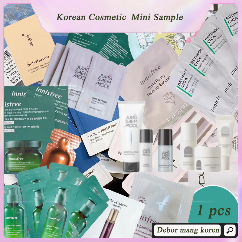 Korean Cosmetic Mini Sample-1pcs | Shopee Malaysia