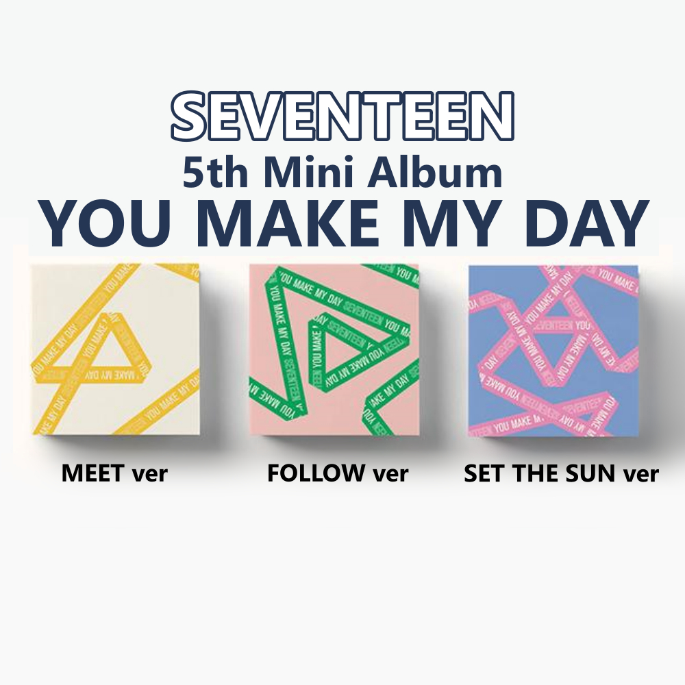 SEVENTEEN - 5th Mini Album [YOU MAKE MY DAY] (Reissue) | Shopee Malaysia
