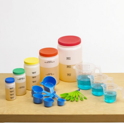 Edx Education Liquid Measuring Volume Set - Maths Manipulative Teaching ...