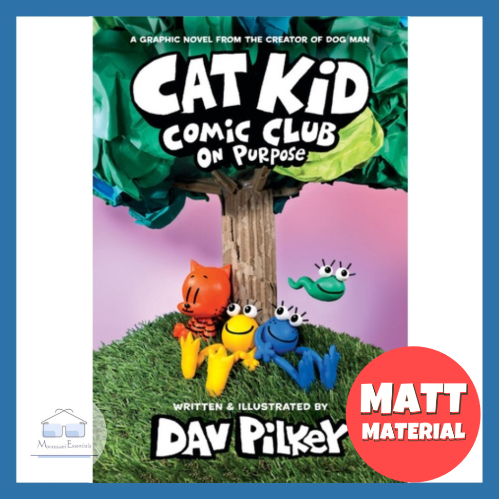 Dog Man: (Book 13) Comic Club Purpose by Dav Pilkey Children Hardcover ...