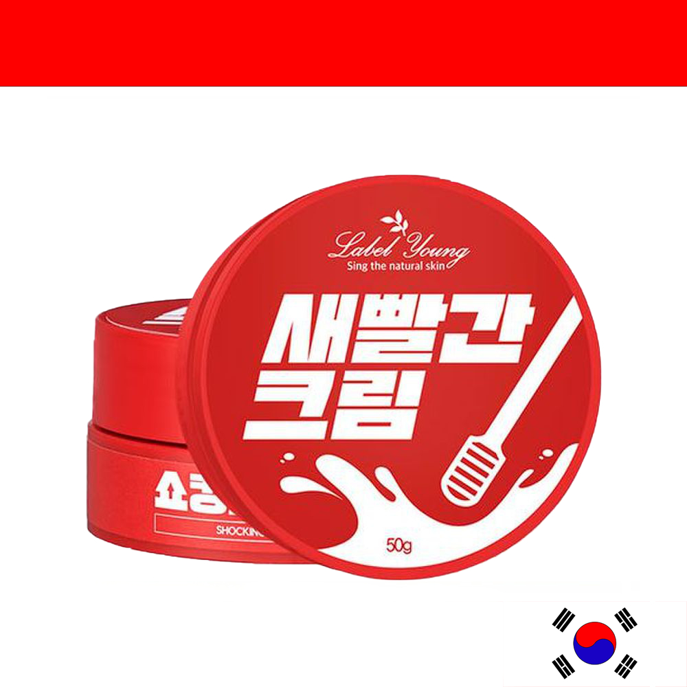 [labelyoung] label young Shocking Saeppalgan soothing cream 50g 1EA ...