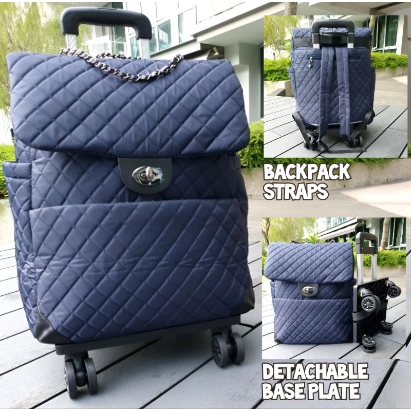Elegant 360 4-Wheel Trolley Bag (SG Seller) | Shopee Malaysia