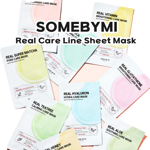 [SOMEBYMI] Real Sheet Mask : Tea Tree, Cica, AHA-BHA-PHA, Aloe, Honey ...