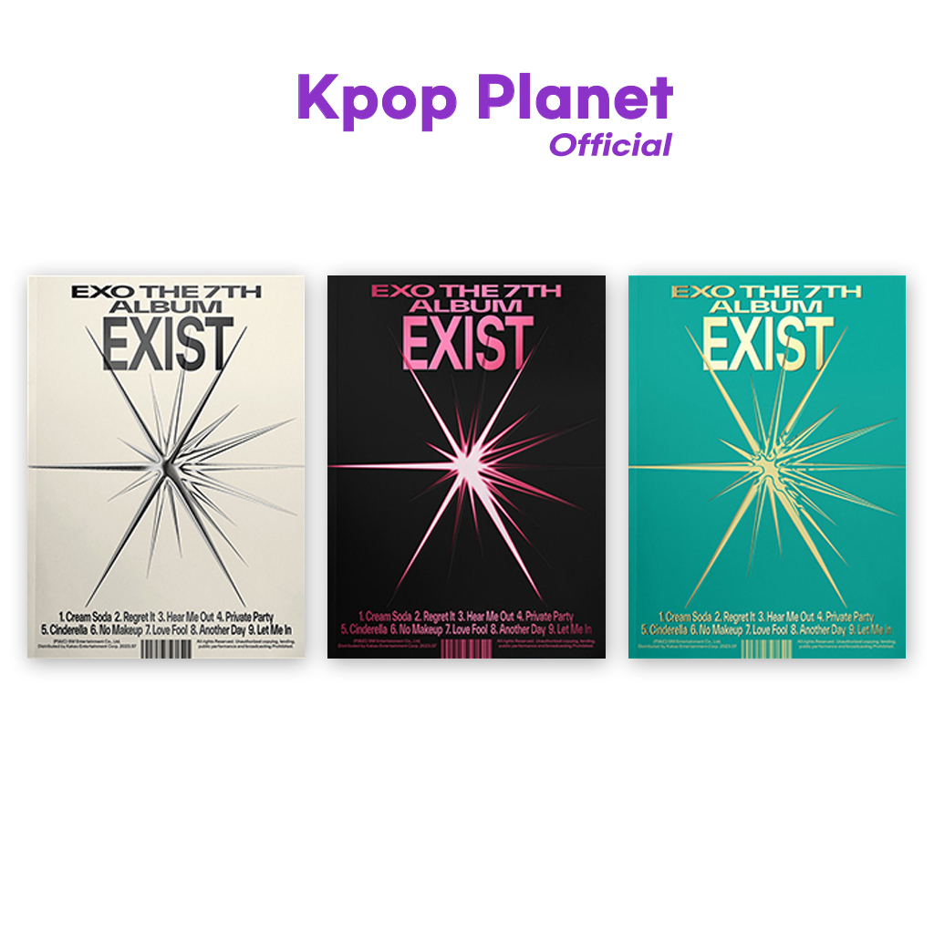 [Photo Book ver.] EXO - 7th Full Album [ EXIST ] | Shopee Malaysia