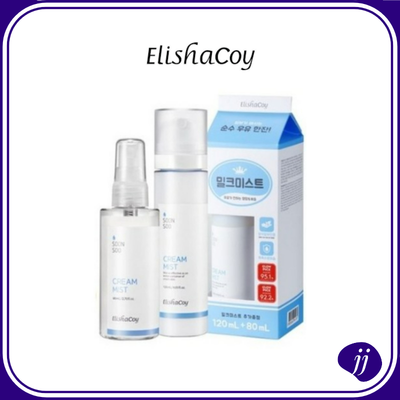 [Elishacoy] Whitening Anti Wrinkle Facial Mist Skincare Milk Cream High Moisturizing Essence ...
