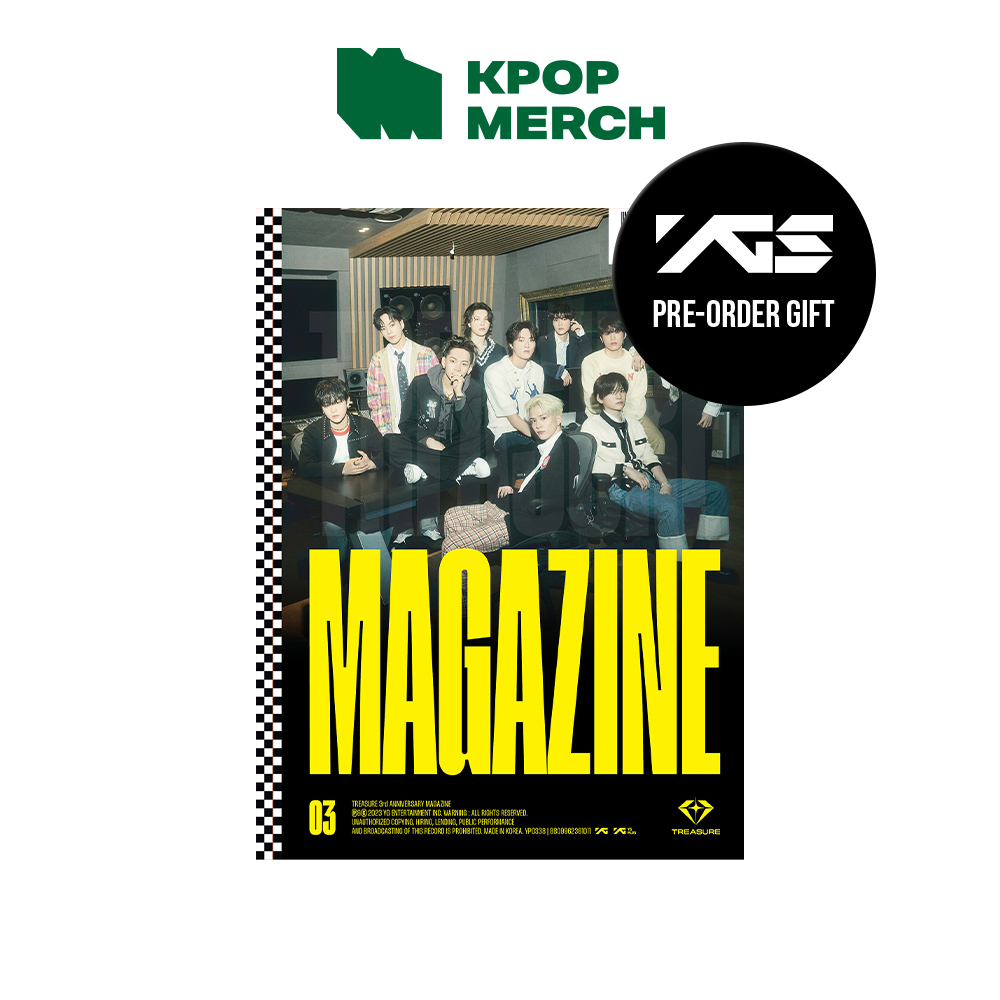 (YG Select POB) TREASURE - 3rd Anniversary Magazine | Shopee Malaysia
