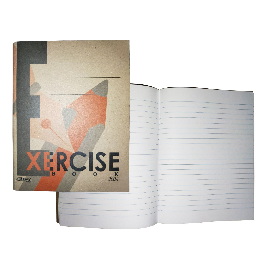 Falcon Exercise Book A5 200A (8mm single Line) | Shopee Malaysia