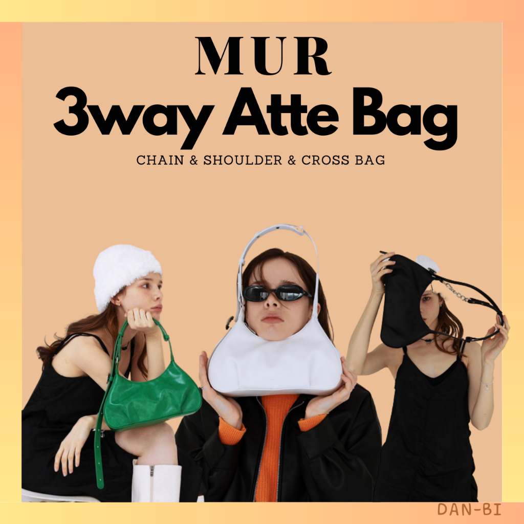 [MUR] ATTE DAILY BAG / POSSIBLE 3 POSITIONS / 9COLORS WOMEN DAILY BAG ...