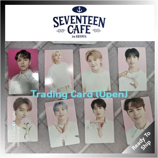 [SEVENTEEN in SEOUL] TRADING CARD SET (Open Card) | Shopee Malaysia