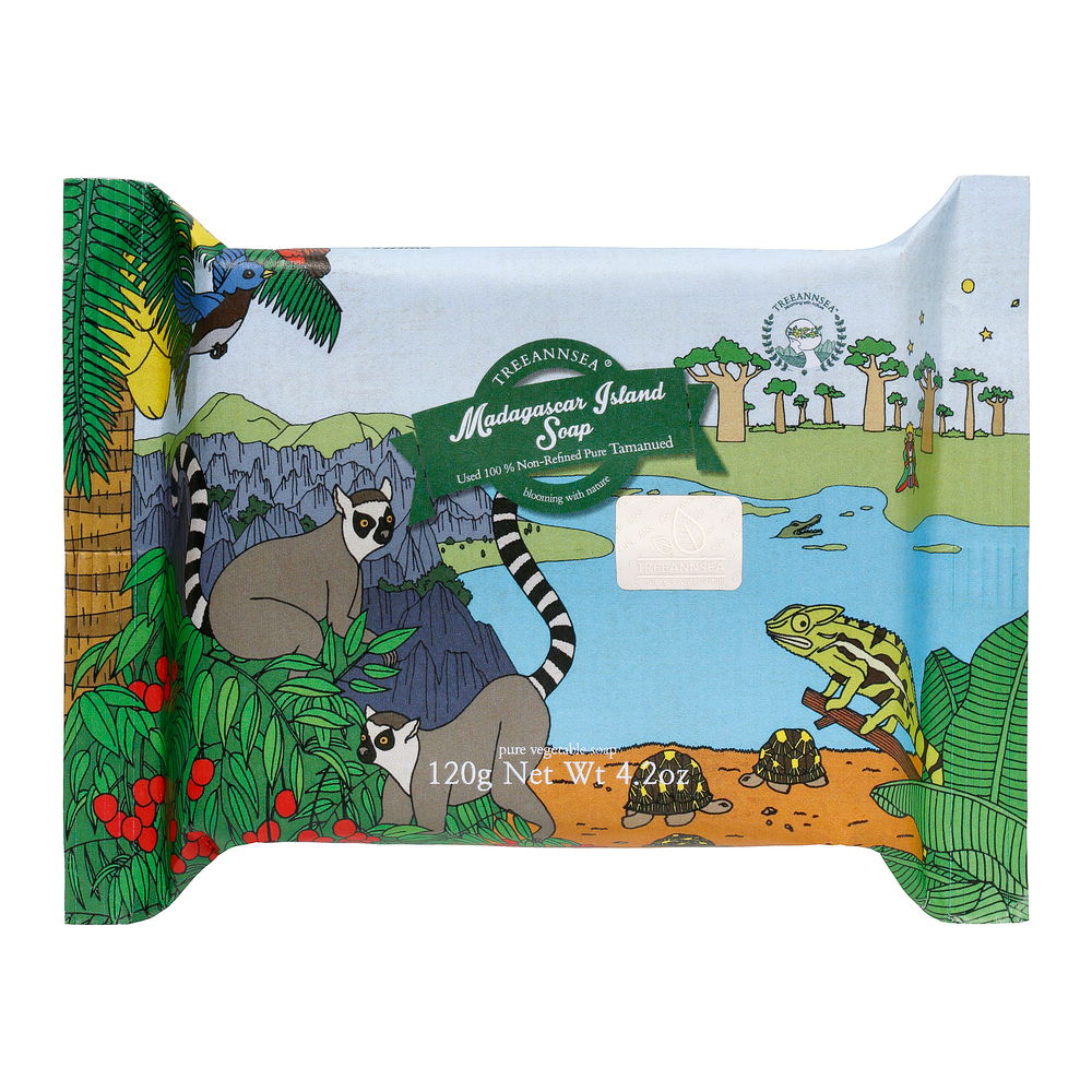 Treeannsea Madagascar Island Tamanu Oil Pore Pack Soap 100g | Shopee ...