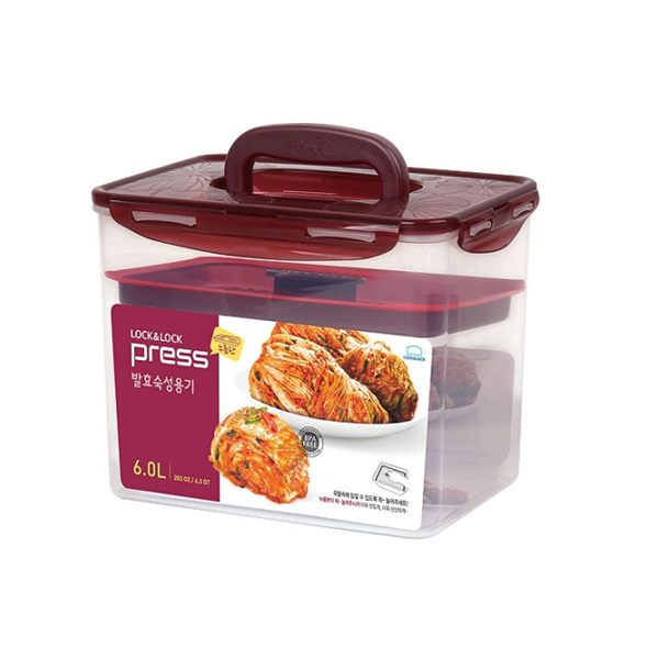 LOCKNLOCK Fermentation Aging Container 6.0L Food Storage Container ...