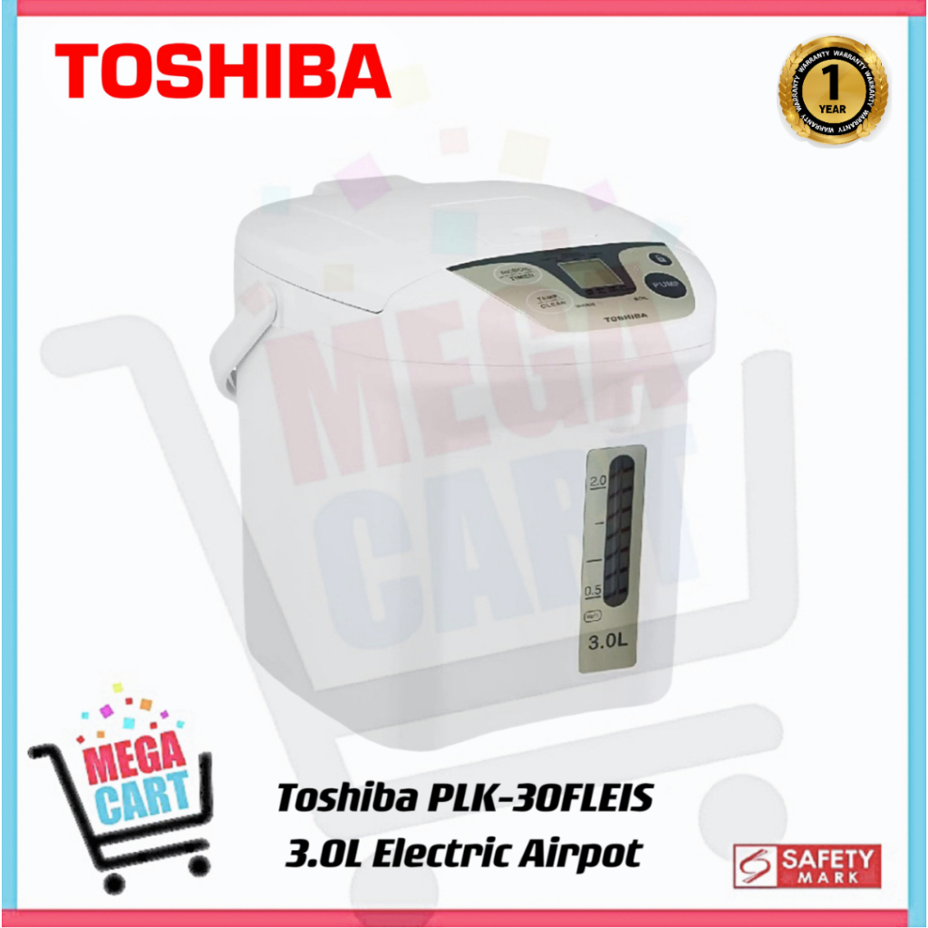 Toshiba 3.0L Electric Airpot PLK-30FLEIS (1 Year Warranty) | Shopee Malaysia
