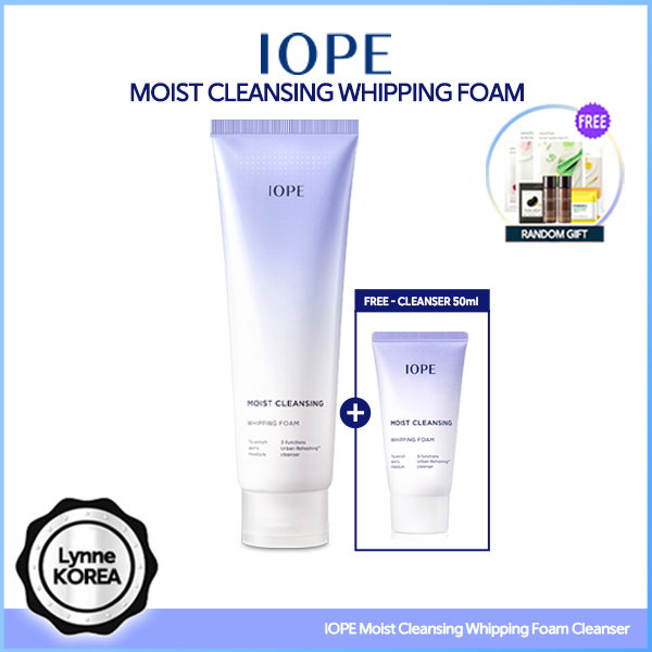 IOPE Moist Cleansing Whipping Foam 180ml | Shopee Malaysia