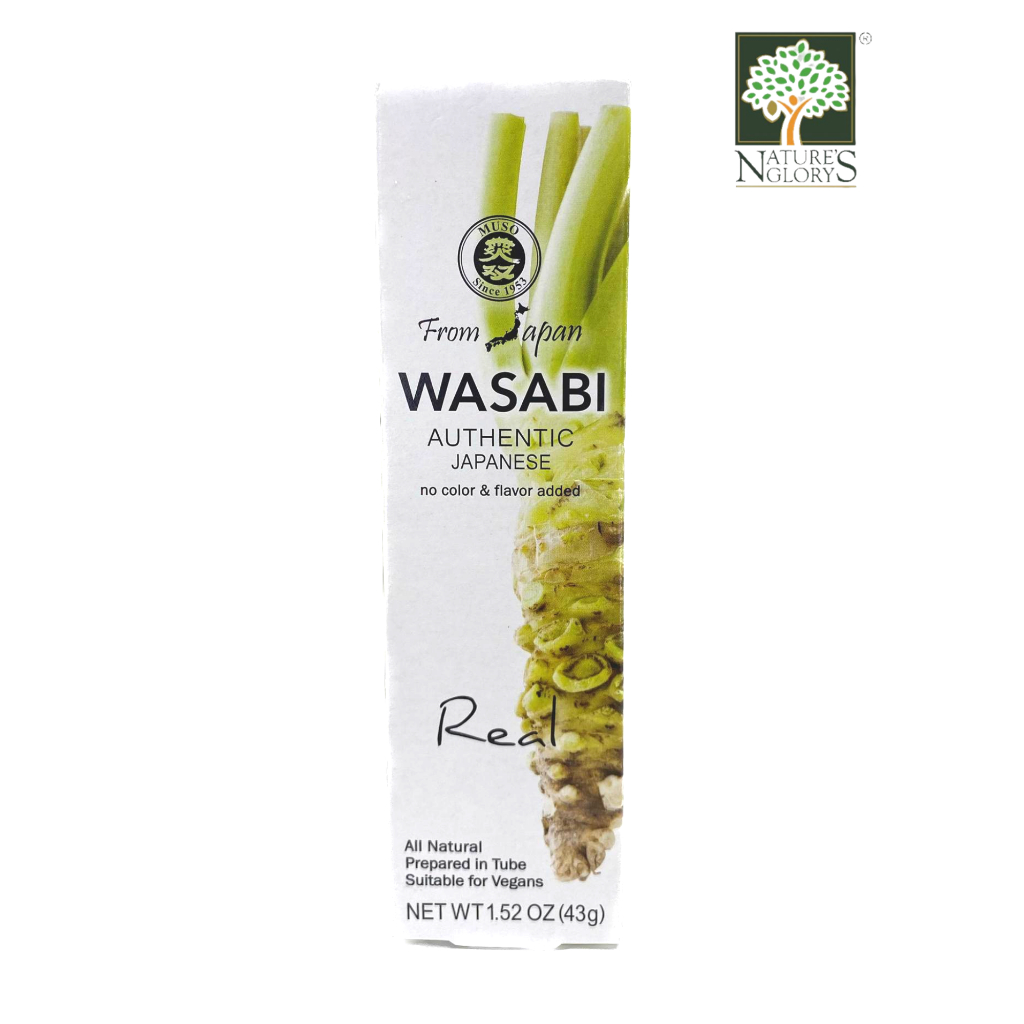 REAL Japanese Wasabi Paste in Tube Nature's Glory 43g | Shopee Malaysia