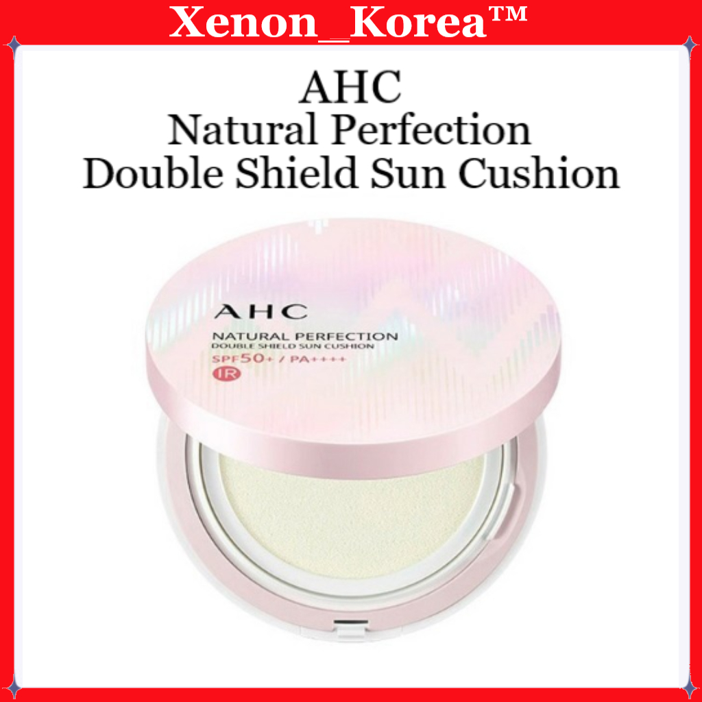 [AHC] Natural Perfection Double Shield Sun Cushion SPF50+ PA++++/25g | Shopee Malaysia