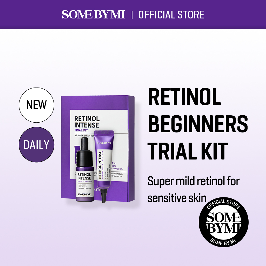 [SOME BY MI] Retinol Intense Trial Kit(Retinol Eyecream + Retinol Serum ...