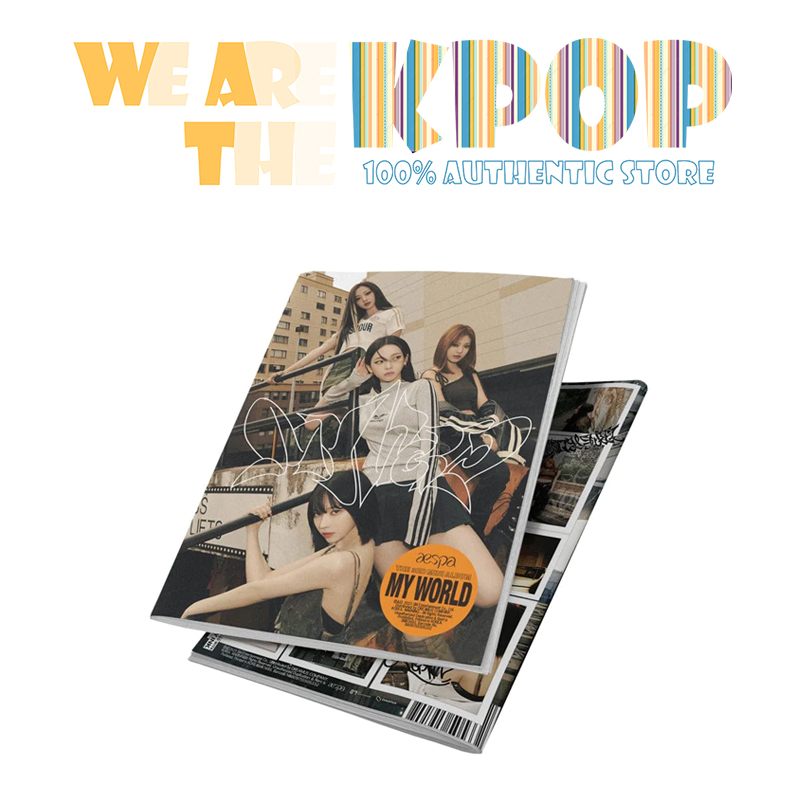 Tabloid Ver Aespa 3rd Mini Album [my World] Shopee Malaysia