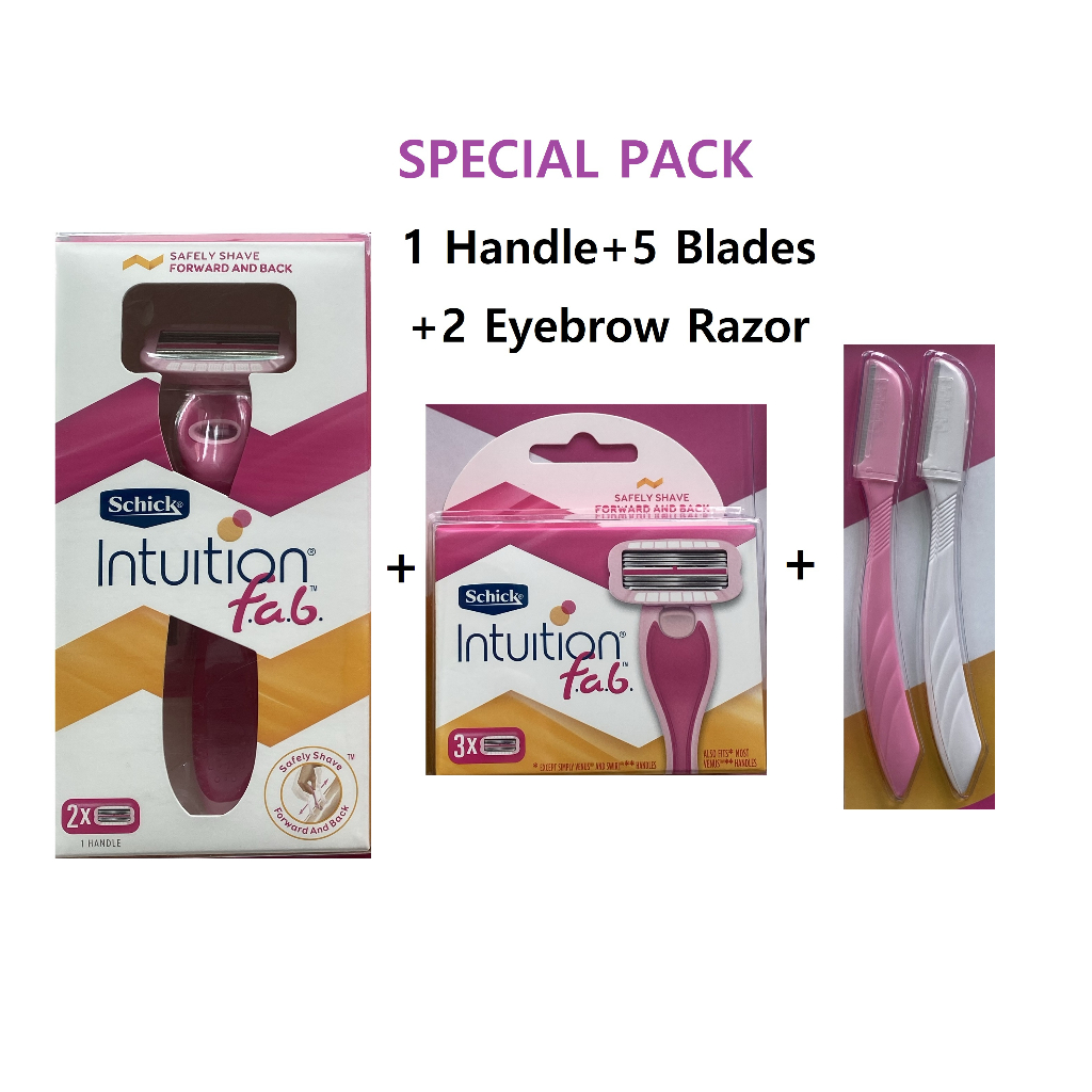 Schick Intuition Renewing Moisture Razor Women's Limited Special Pack 1 ...