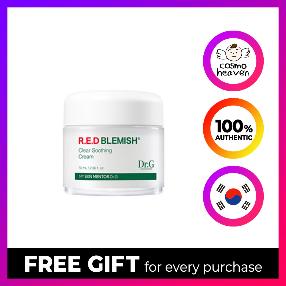 Dr.g DrG Red Blemish Clear Soothing Cream 70ml | Shopee Malaysia