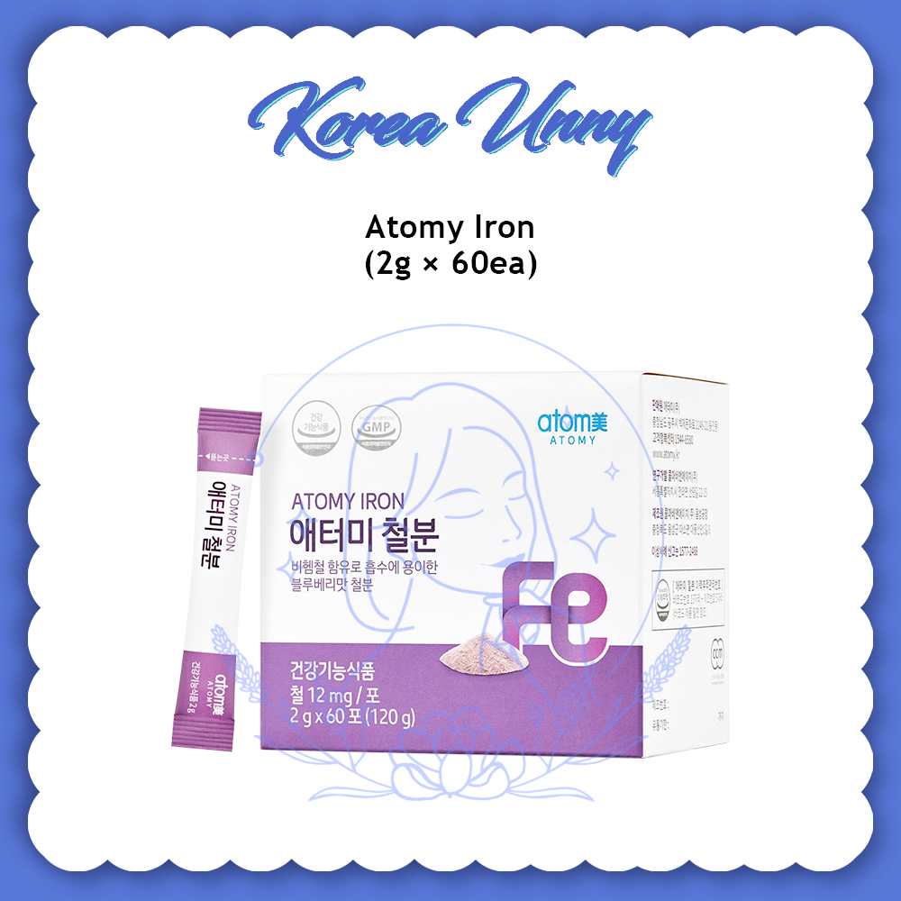 Atomy Iron Fe Supplement (2g x 60 packets) [LOWEST PRICE GUARANTEE] | Shopee Malaysia
