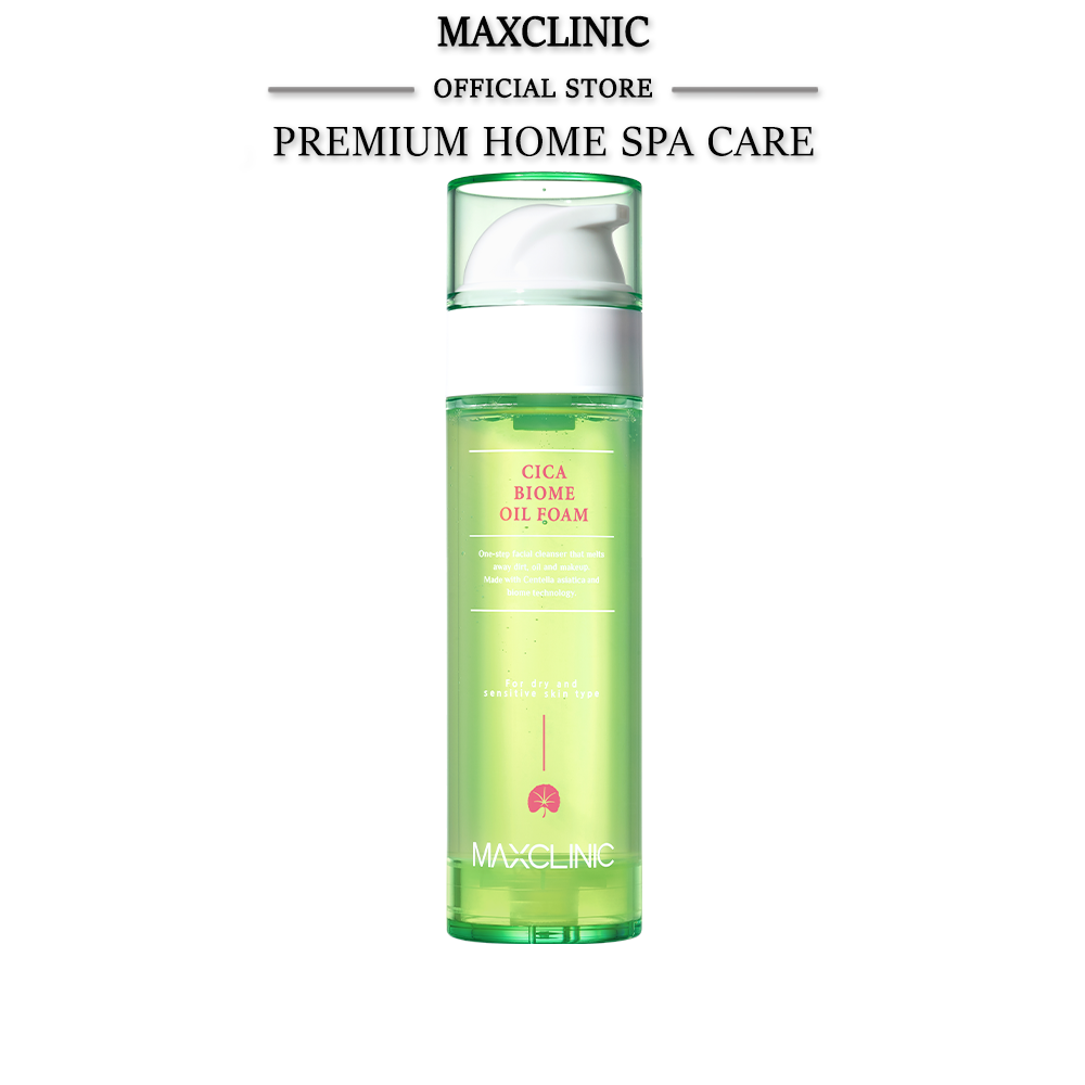 [MAXCLINIC OFFICIAL] Cica Biome Oil Foam 110g | One-Step Facial ...